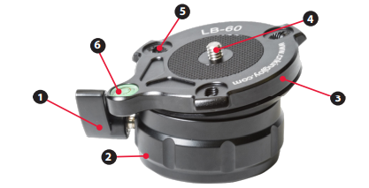 KJI Leveling Head Manual (KJ89000) – Kopfjäger